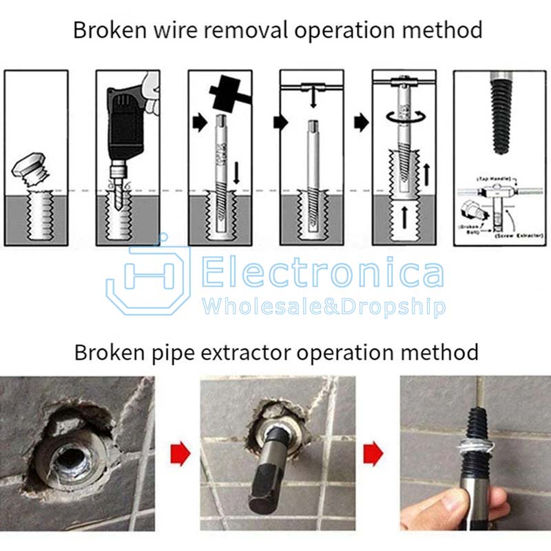 Triangle Valve Faucet Broken Wire Extractor-JH B2B Wholesale&Dropship ...