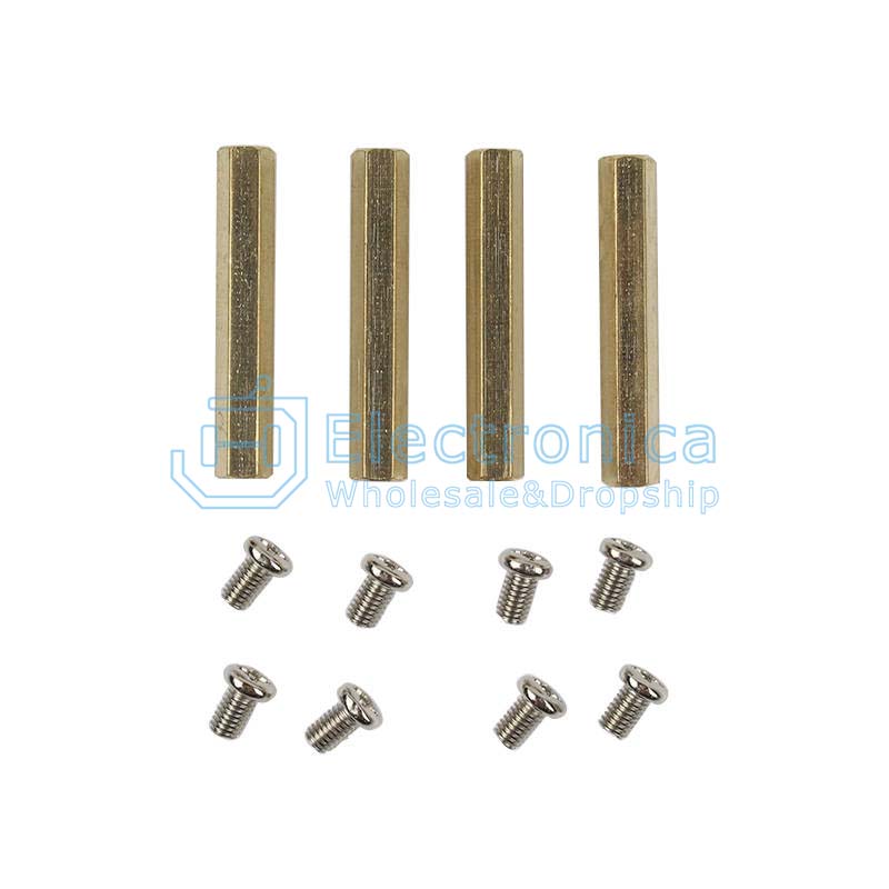 M3x30mm Copper Thread + Screw for Raspberry Pi 3B+/Banana Pi/Orange Pi ...