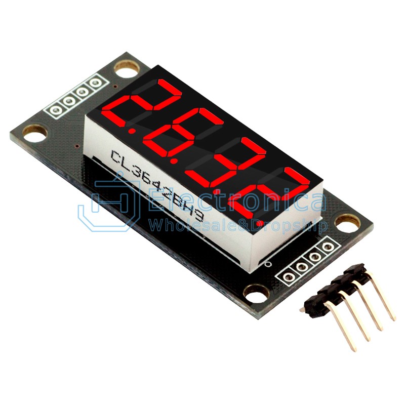 Tm1637 0 56 Inch 4 Bit Digital Tube Display Clock Module Jh B2b