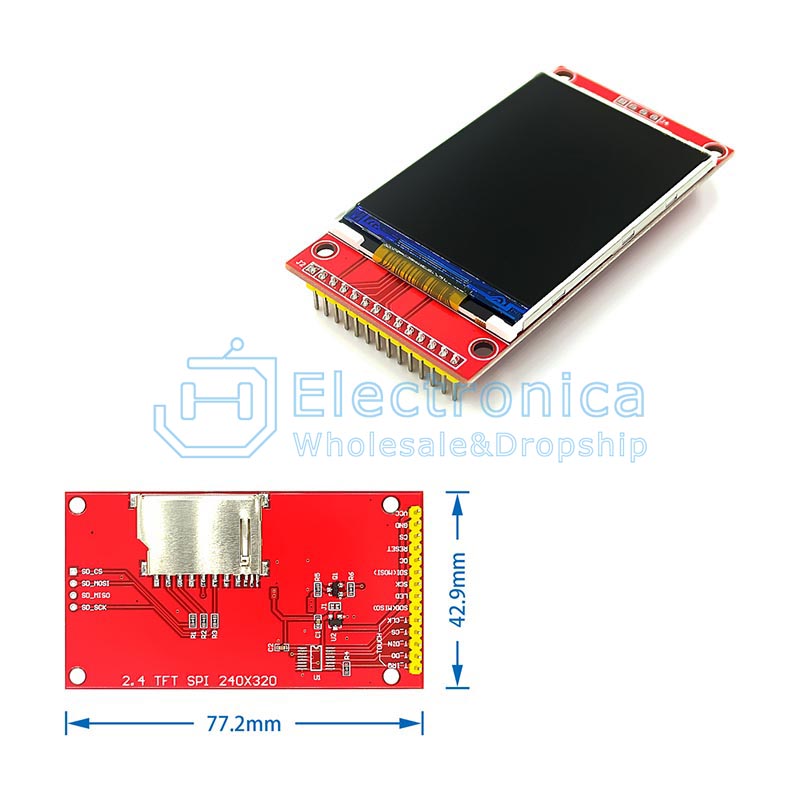 2.4/2.8/3.2/3.5 Inch Colorful TFT LCD Screen Display Module-JH B2B ...