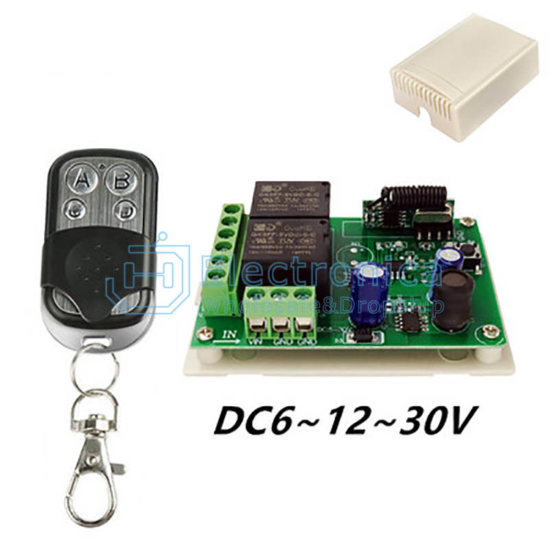 KR2402A-4 2 Channel Wireless Remote Control Switch-JH B2B Wholesale ...