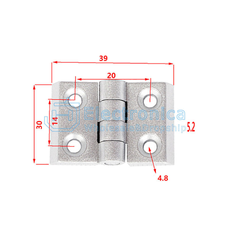 2020/3030/3040/4040/4545 Aluminum Profile Metal Hinge-JH B2B Wholesale ...