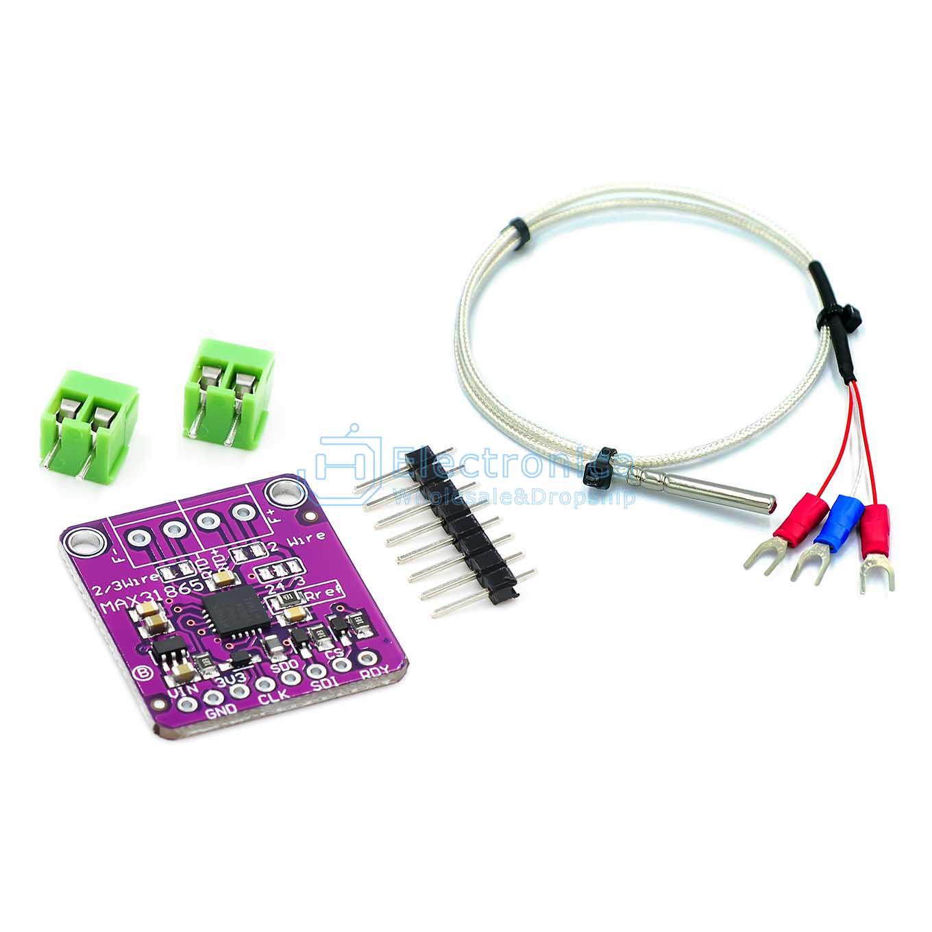 MAX31865 PT100 Temperature Detector Module-JH B2B Wholesale&Dropship ...