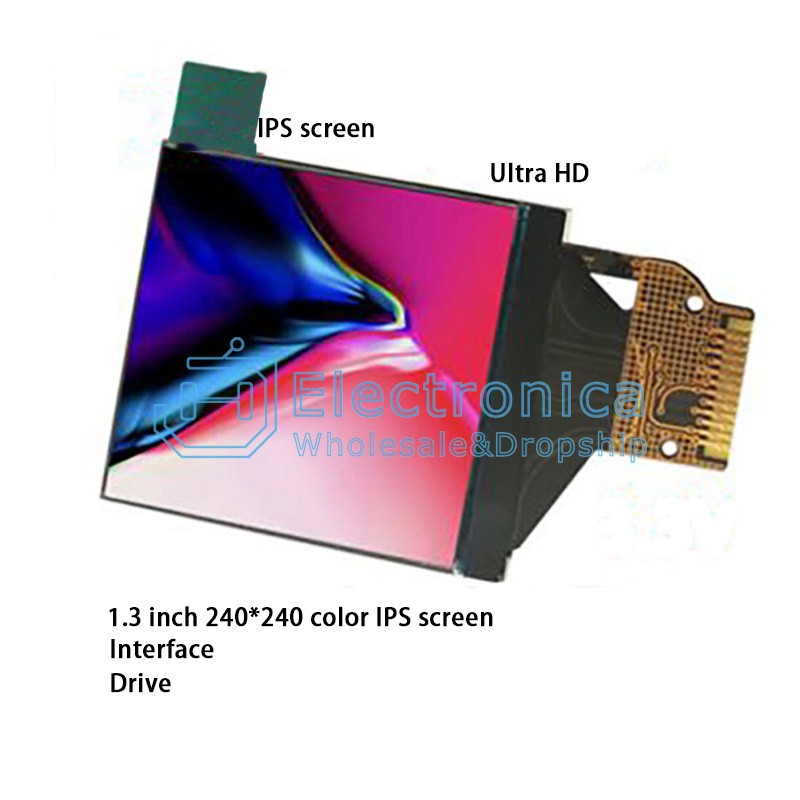 1.3 Inch SPI 240x240 TFT LCD Display Module-JH B2B Wholesale&Dropship ...
