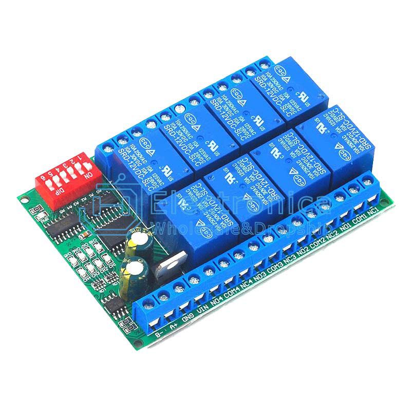 8 Channel/16 Channel/32 Channel RS485 Multifunctional Delay Relay ...