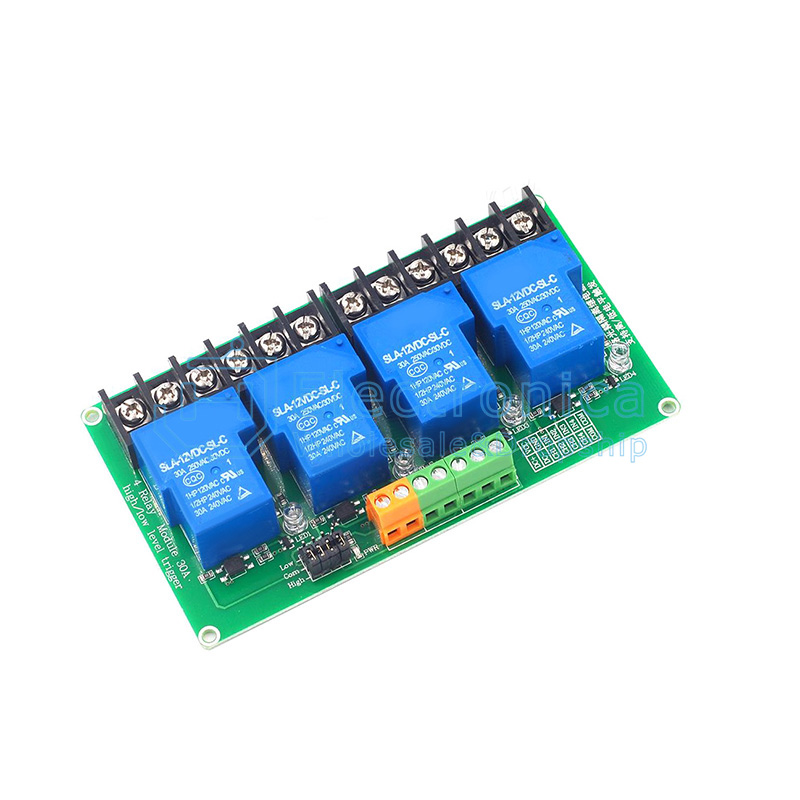 1 Channel/2 Channel/4 Channel Relay Module with Optocoupler Isolation ...