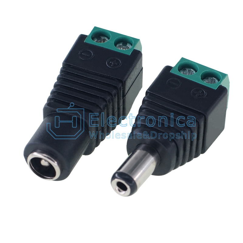 5.5*2.1/5.5*2.5/3.5*1.3mm DC Power Socket-JH B2B Wholesale&Dropship ...