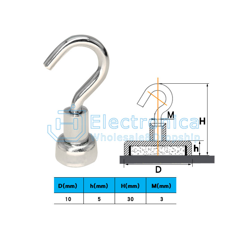Strong Magnetic Hooks-JH B2B Wholesale&Dropship Online Store